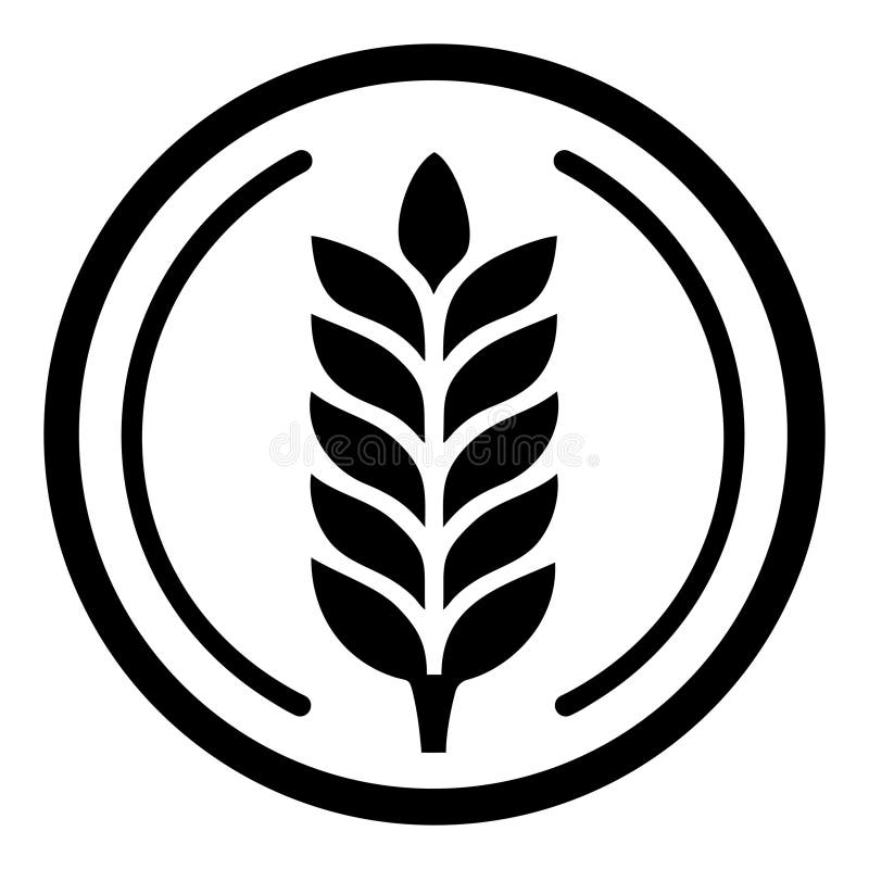 Wheat Agriculture Watt Ear Logo Template Vector Icon Design Stock ...