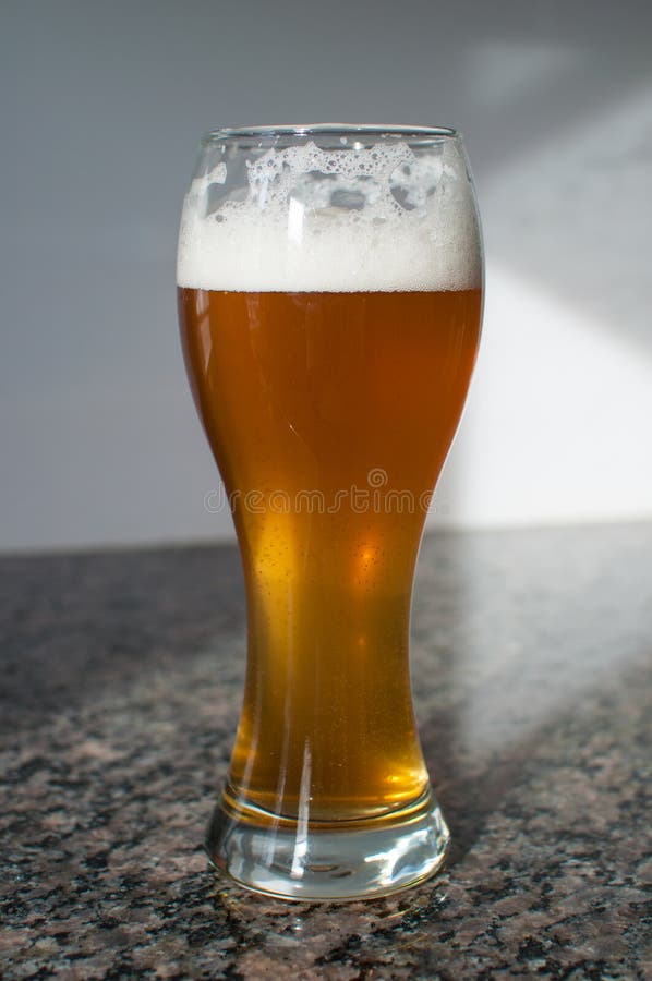 Beer Glass stock image. Image of amber, refreshing, glass - 155809