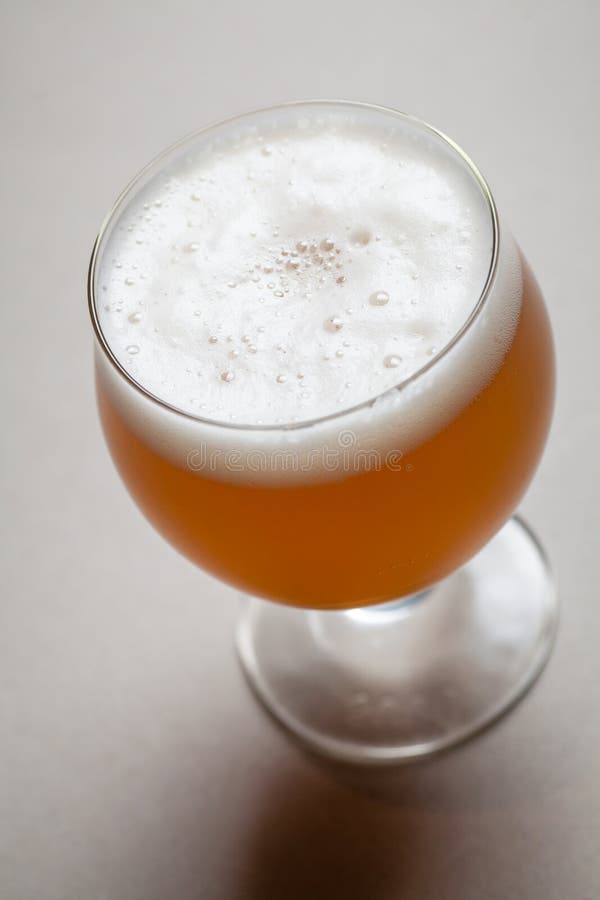 Wheat beer on gray stock photo. Image of beer, drink - 82656746