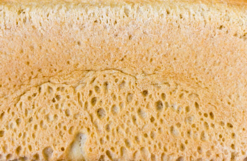 Wheat Bread, Background, Porous Bread Texture Stock Photo - Image of ...