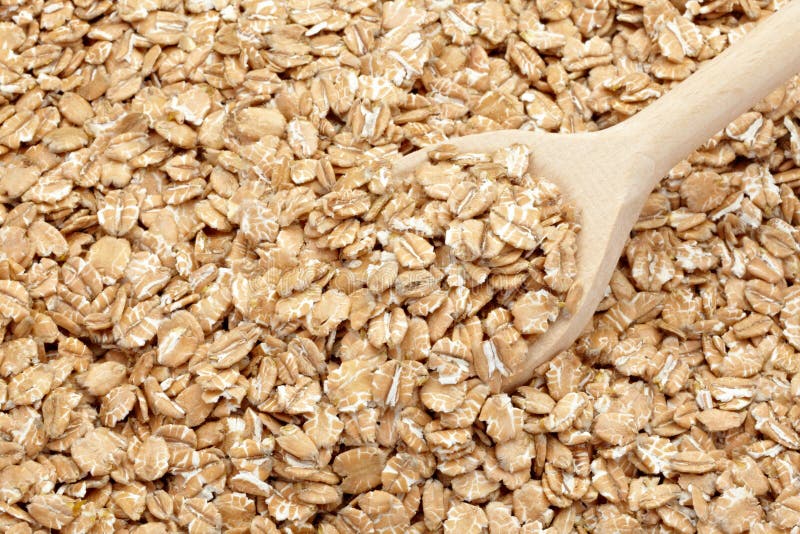 Wheat flakes stock photo. Image of diet, porridge, organic - 21067166