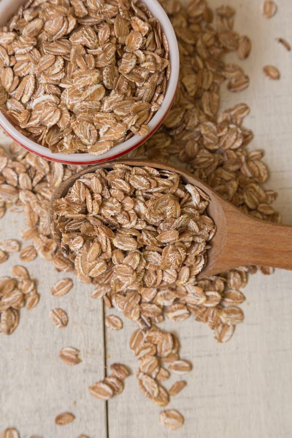 Wheat flakes stock photo. Image of ingredient, porridge - 73810370