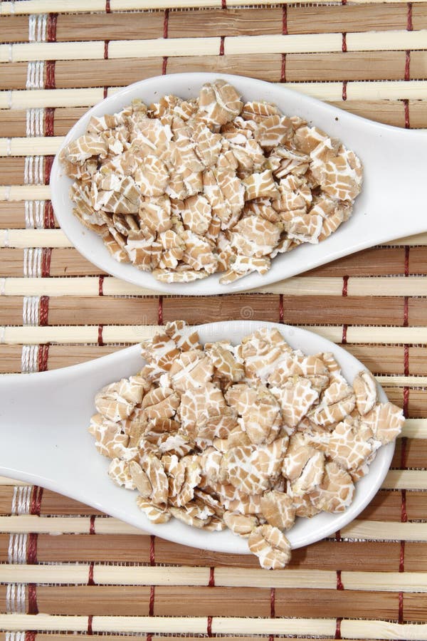 Wheat flakes stock image. Image of eating, lifestyle - 34931185