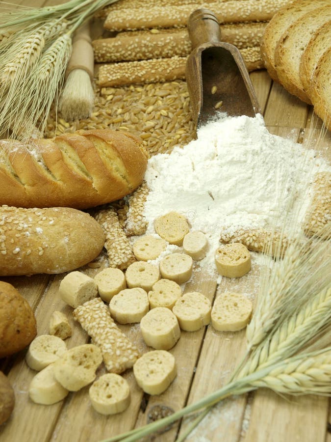 Wheat and flour stock photo. Image of food, gluten, commodity - 16842764