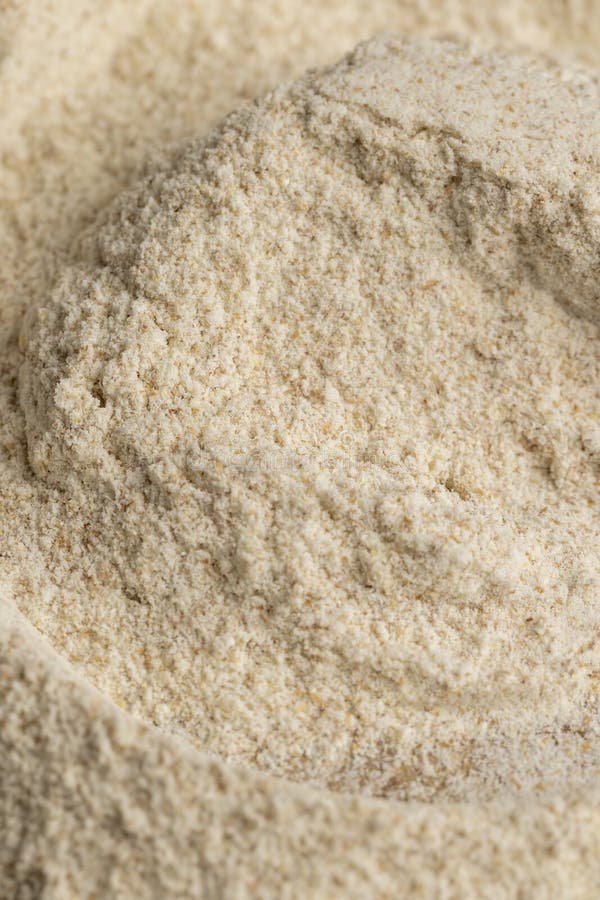 Wheat Flour with Bran for Cooking Bread Stock Photo - Image of ground ...