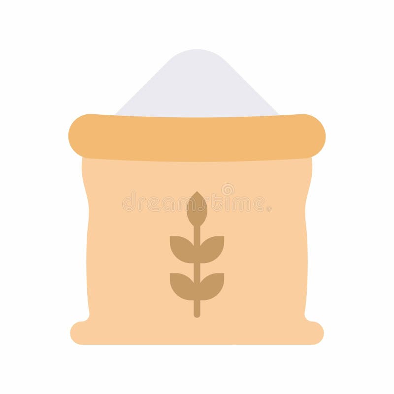 Wheat Flour Icon Vector Image. Stock Vector - Illustration of symbol ...