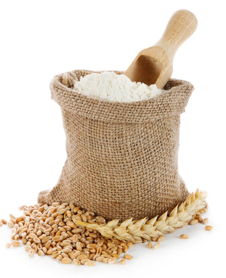 Wheat and flour stock photo. Image of natural, golden - 16717914