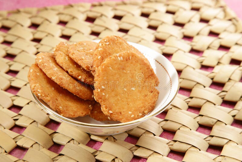 Wheat Flour Sweet Mathri Atta Ki Meethi Mathri Stock Image - Image of ...
