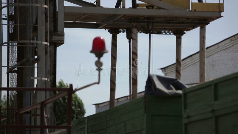 Wheat Grain Automatic Sampling Probe Stock Video - Video of enterprise ...