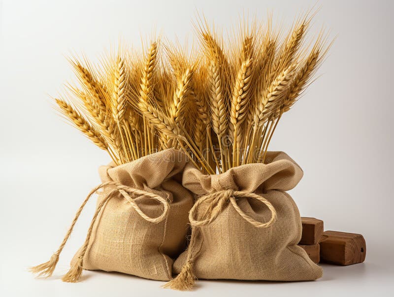 Wheat grain stock illustration. Illustration of wheat - 301010363