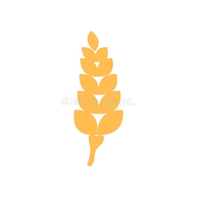 Wheat Icon Design Template Vector Isolated Stock Illustration ...