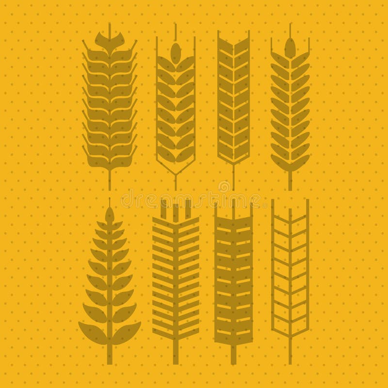 Wheat Icon. Grain Design. Agriculture Concept Stock Vector ...