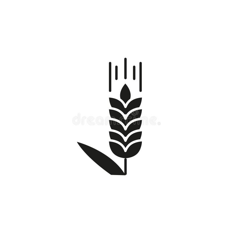 Wheat Icon stock illustration. Illustration of farm - 380254773