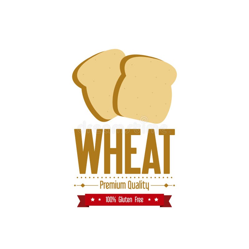 Wheat Label stock vector. Illustration of design, label - 62552905