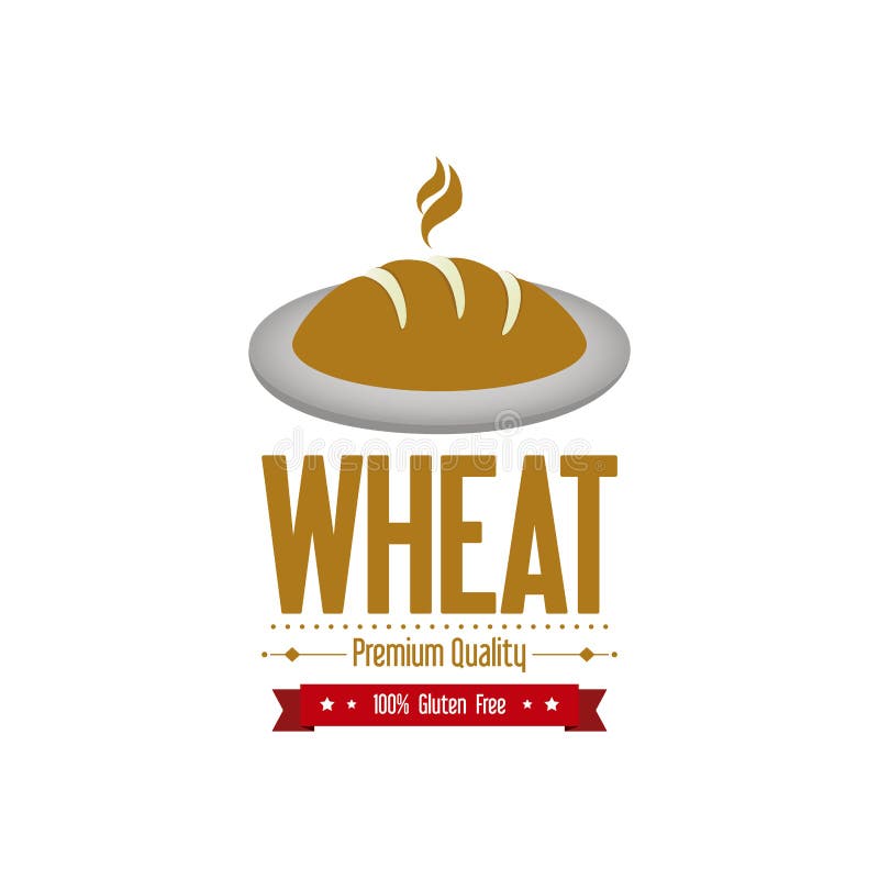 Wheat Label stock vector. Illustration of design, isolated - 62552905