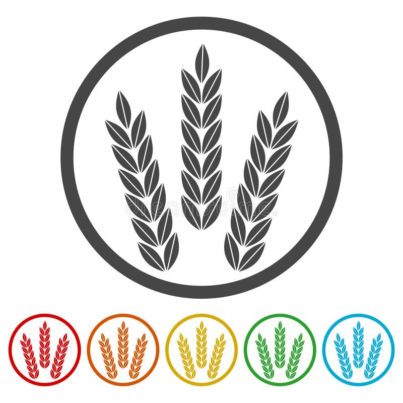Wheat Sign - Vector Illustration Stock Vector - Illustration of ...