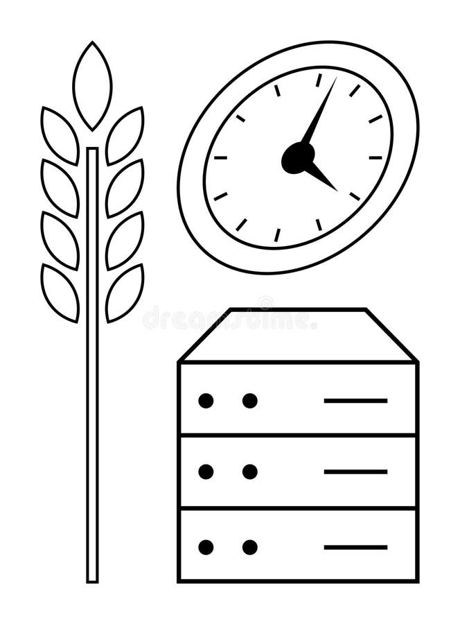 Server Stack Icon Representing Data Storage and Management, Ideal for it Infrastructure Themes ...