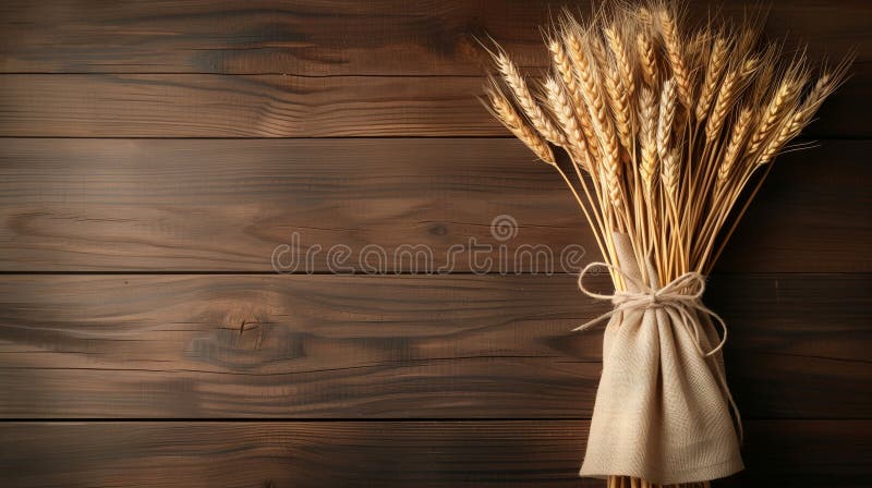 Rustic Bakery Bread Wheat Field Farmhouse Background Stock Photos ...