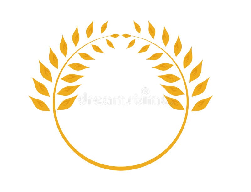 Wheat vector stock vector. Illustration of natural, gold - 6519592