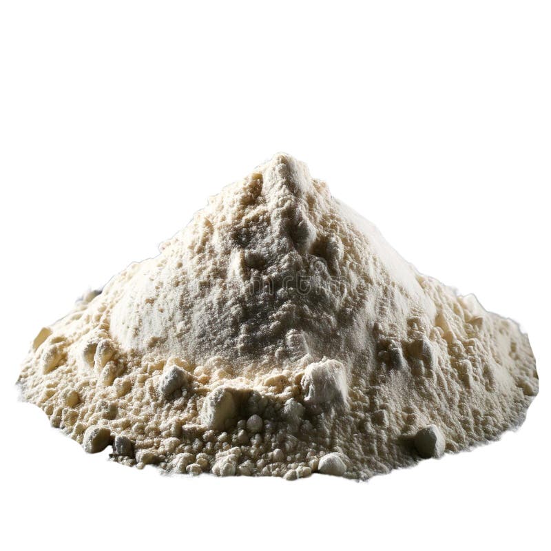 Wheat White Flour Powder Food in a Pile Stock Image - Illustration of ...