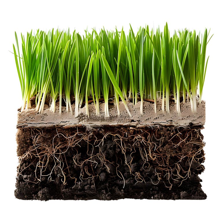 Wheatgrass Supplement with Soil on Transparent Background - Ai ...