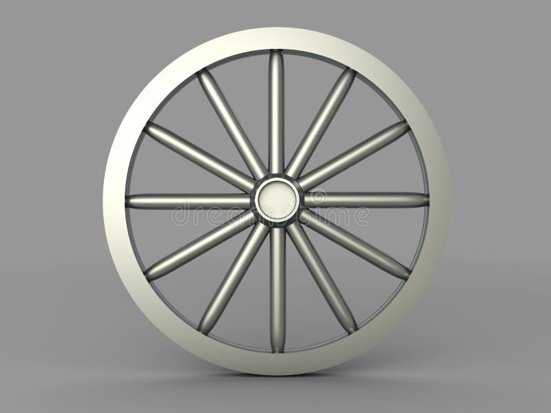 Wheel stock illustration. Illustration of cycle, render - 14564104