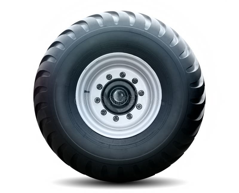 Wheel stock image. Image of white, isolated, black, circle - 15036727