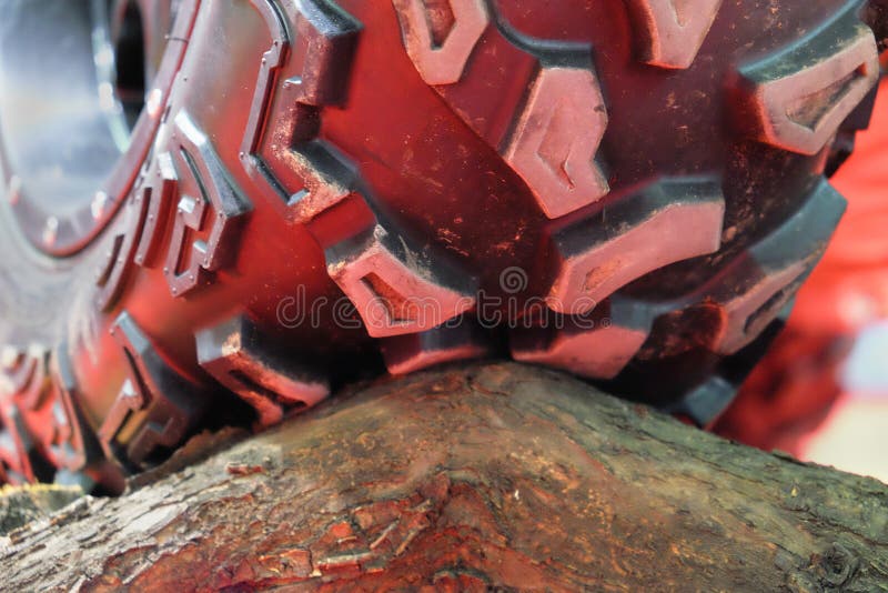 Wheel ATV ran stock photo. Image of obstacle, quad, vehicle - 79305792