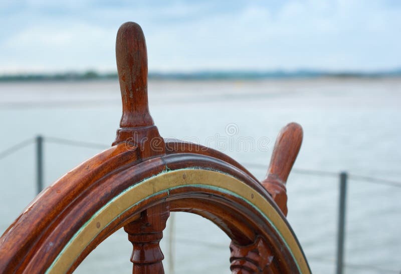 Wheel of a boat stock photo. Image of ship, wood, travel - 14340254