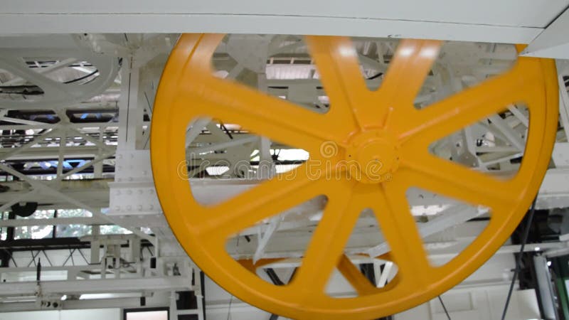 Wheel of a Cable Car at Miyajima Japan 2015 Stock Video - Video of ...