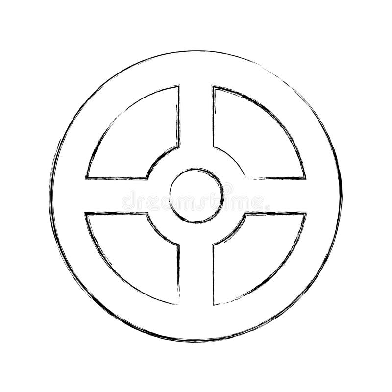 Wheel car direction icon stock vector. Illustration of modern - 93986445