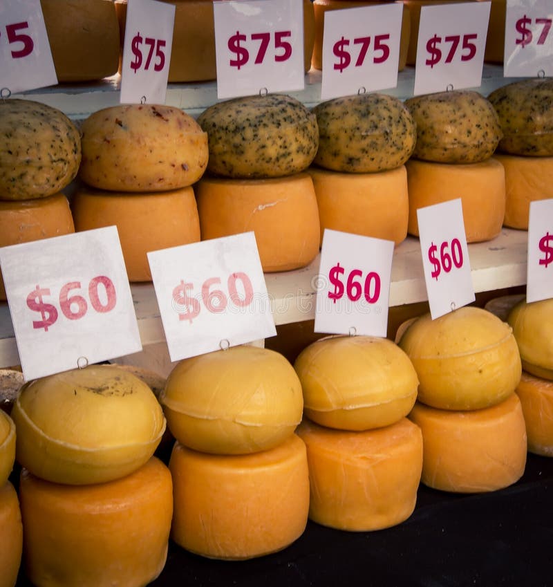 Wheel of cheese stock image. Image of market, aging, yellow - 82928439