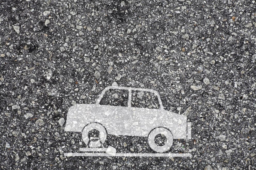 Wheel clamp symbol stock image. Image of restriction - 25843669