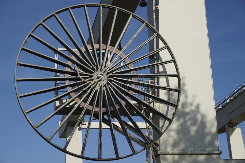 Wheel stock photo. Image of industry, spin, container - 46561058