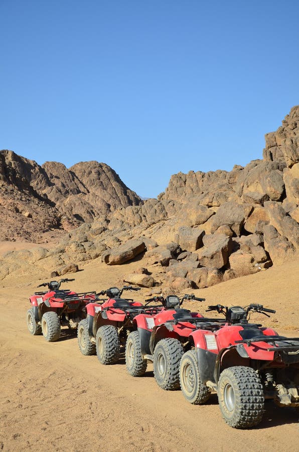 Quad rally stock photo. Image of desert, line, race, powerful - 30315928
