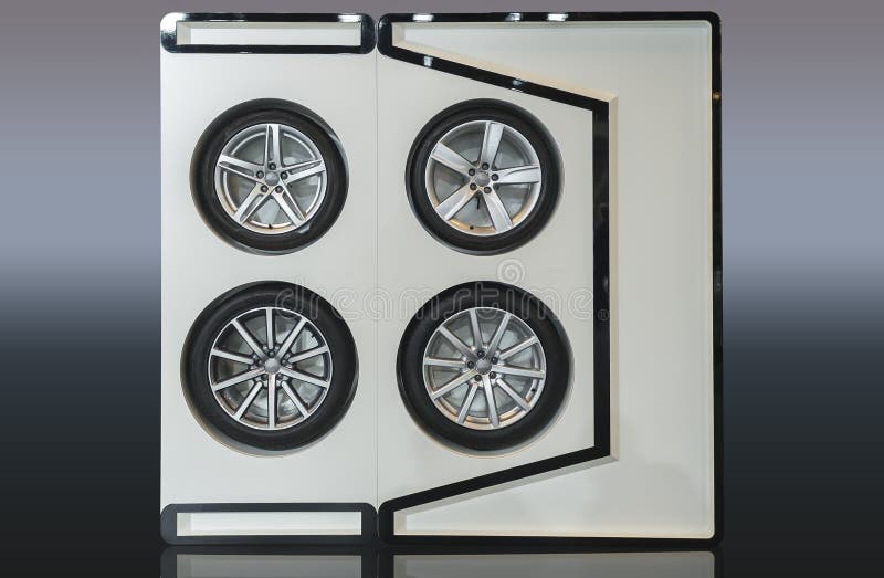 Wheel display stock image. Image of performance, closeup - 65840451
