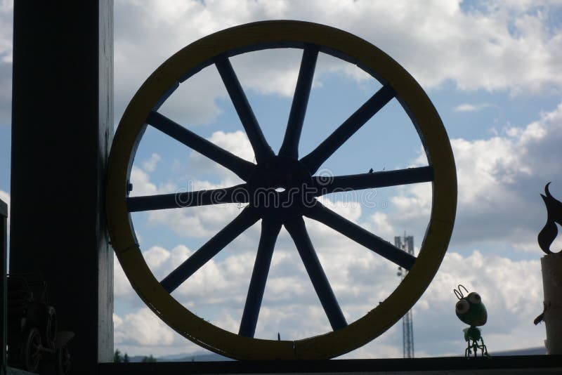 Wheel, Early Invention of Humankind Stock Photo - Image of education ...