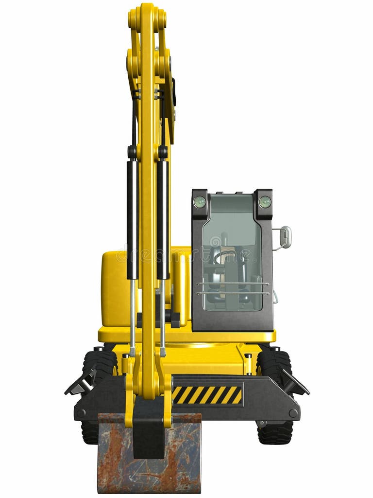 Mini Excavator Vehicle Stock Illustrations – 1,315 Mini Excavator ...