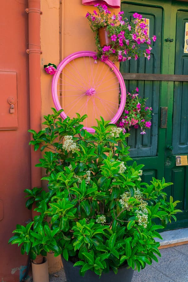 A wheel of flowers stock image. Image of colorful, beautiful - 92620613