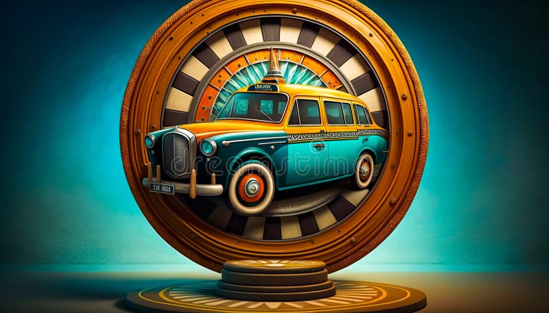 The Wheel of Fortune Slot Machine is Shown in this Image. Generative AI ...