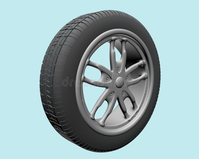 Wheel stock illustration. Illustration of background - 43767464