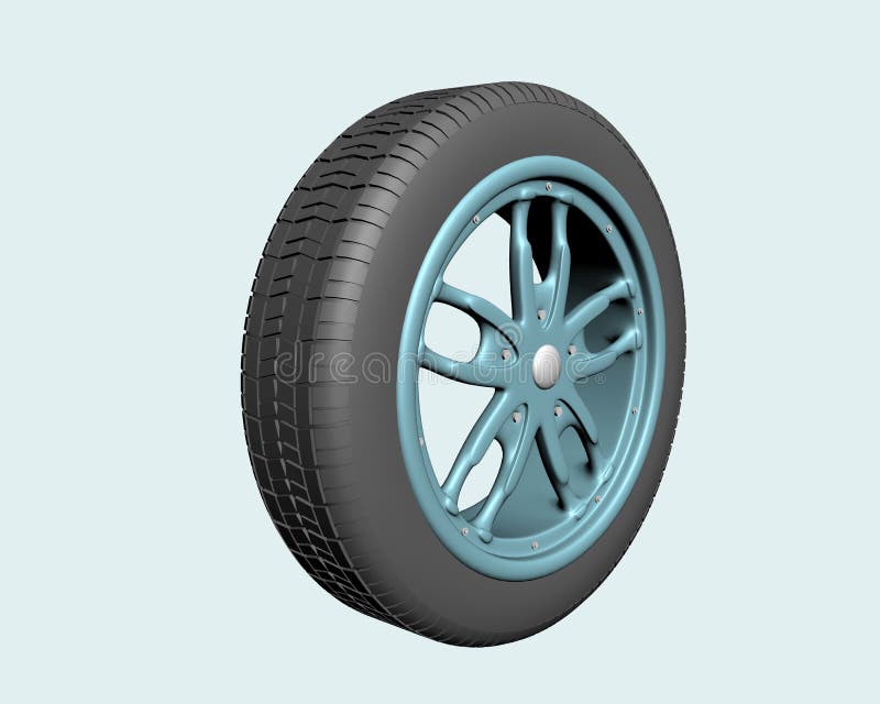 Wheel stock illustration. Illustration of background - 43767464