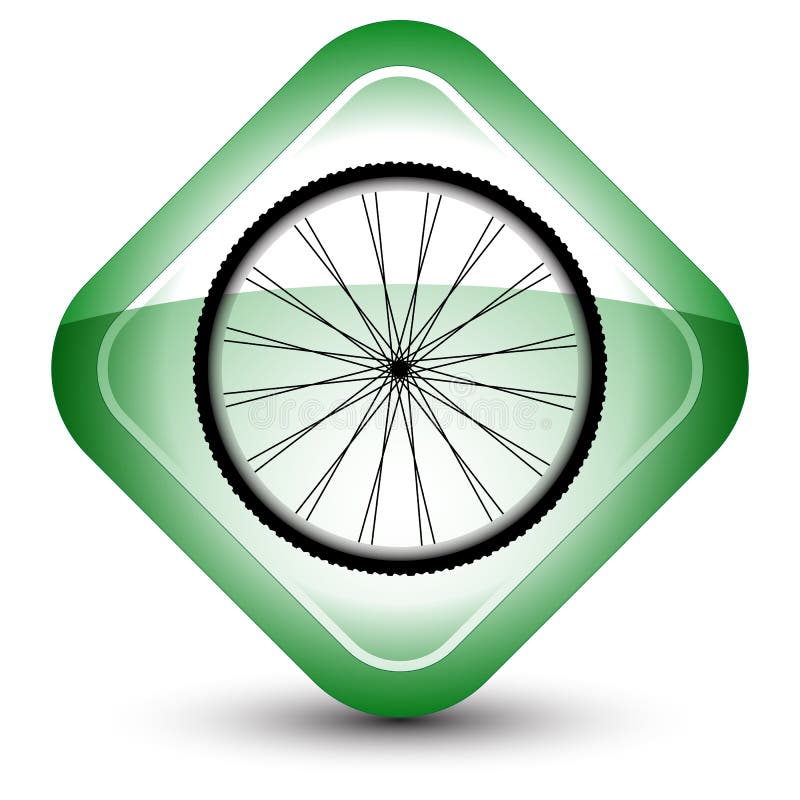 Wheel icon stock vector. Illustration of family, automobile - 25777773