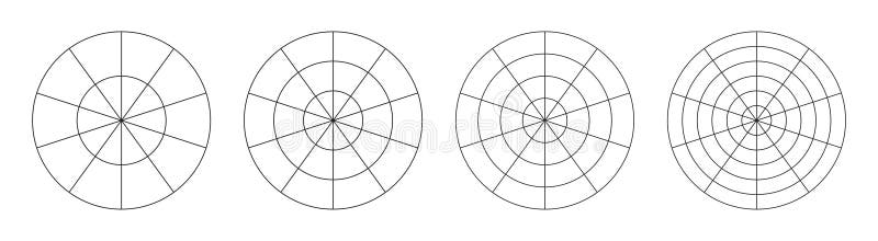 Wheel of Life Graph Templates. Simple Coaching Tool for Visualizing All ...