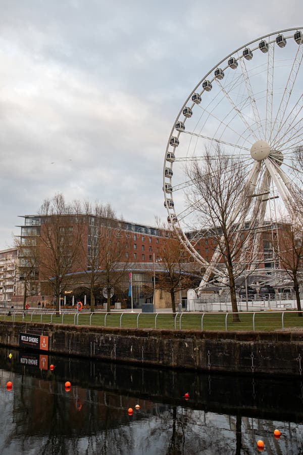 Wheel of Liverpool editorial stock image. Image of kingdom - 244911929