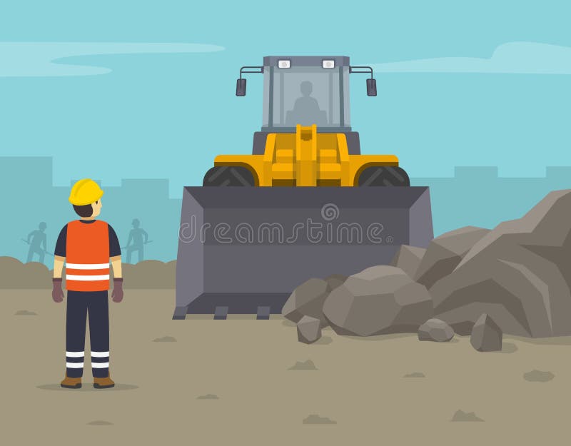 Front End Loader Stock Illustrations – 229 Front End Loader Stock ...