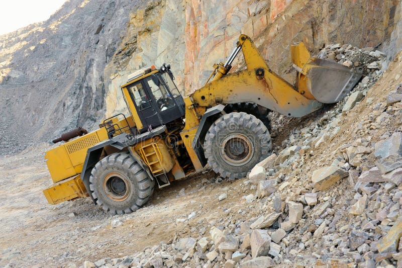 Wheel loader machine stock image. Image of excavator - 38971655