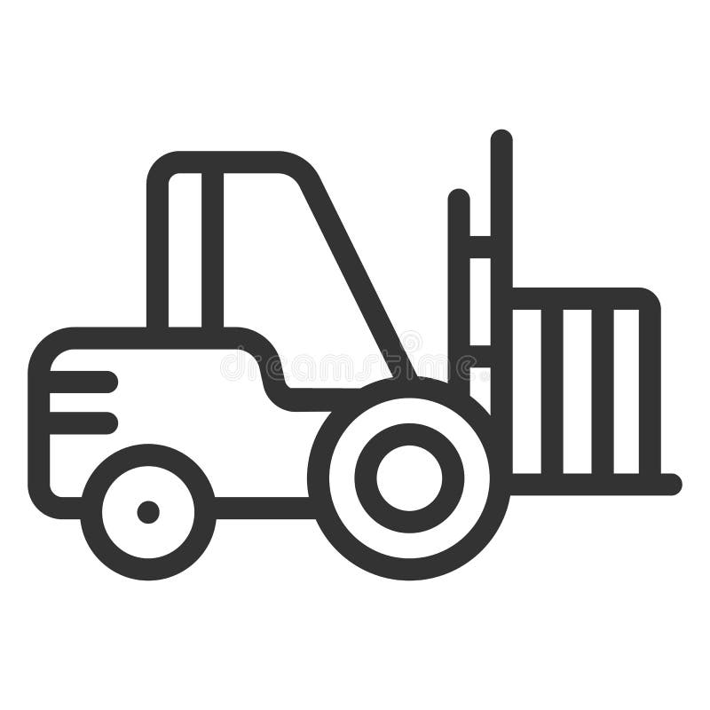 Wheel loader stock illustration. Illustration of loading - 262335683
