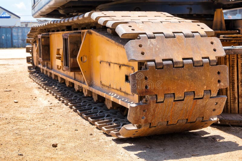 Wheel Loaders or Wheel Caterpillar Stock Image - Image of machinery ...