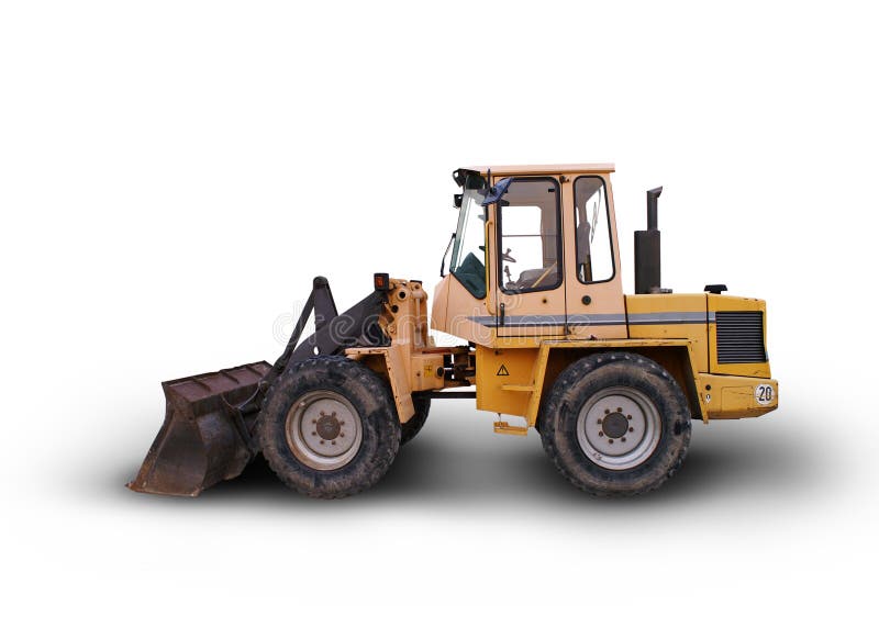 Wheel loaders excavator stock photo. Image of construct - 25516574